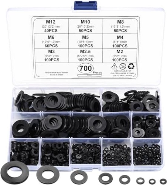 700 platte nylon ringen, oppervlakte afdichtingen, industrieel ring ...