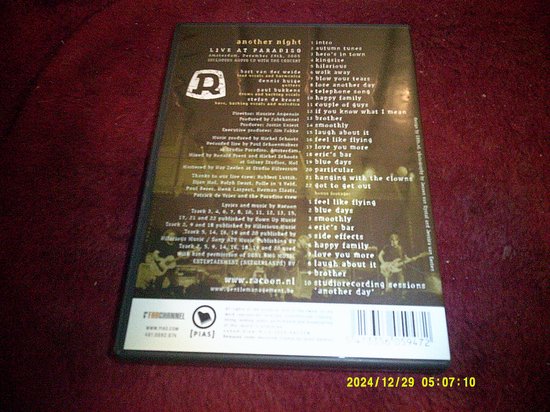 Racoon Another Night - Live @ Paradiso DVD met gratis bonus CD - Love You More | bol