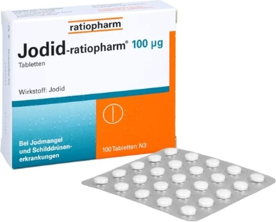 ratiopharm Jodid Tabletten - Kaliumjodide tegen radioactief jodium ...