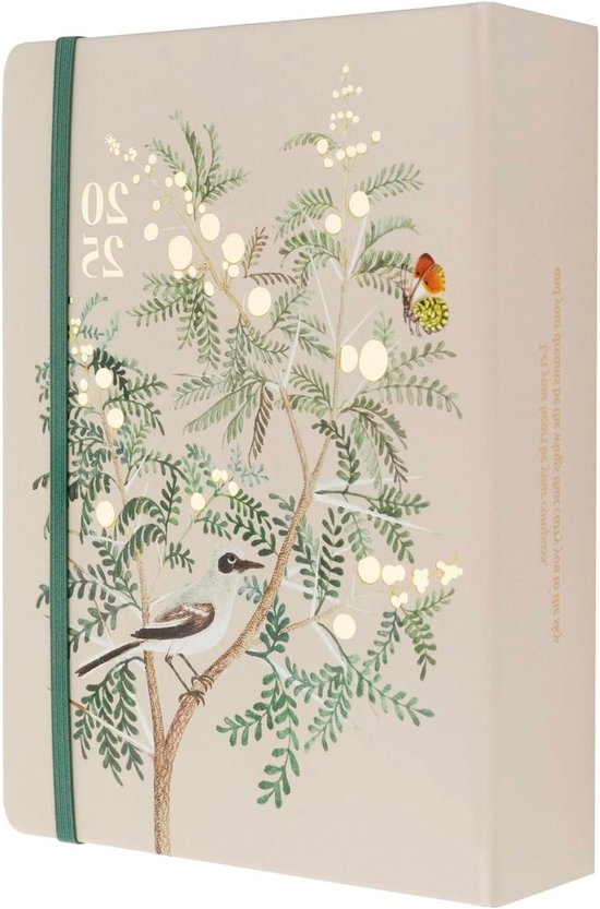 Agenda Vintage Forest Weekagenda 17 Maanden 2024 2025 Afspraakplanner ...