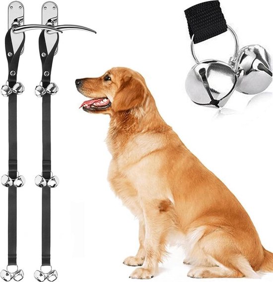Hondendeurbel voor zindelijkheidstraining, deurbel met extra luide bel ...