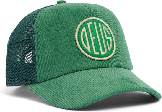 Deus - Pill Cord Trucker Hillside Green Cap - Deus ex Machina Pet | bol