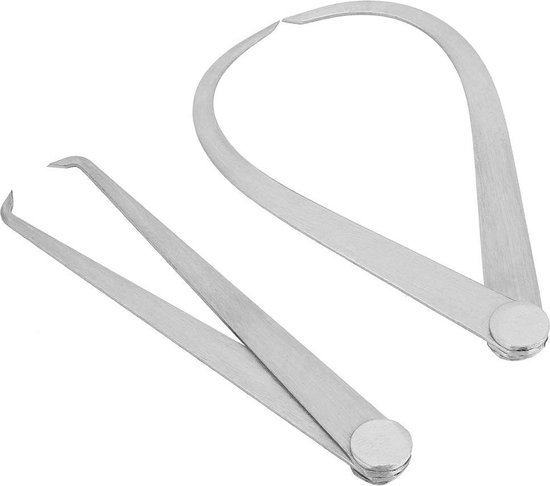Gemeenschappelijke kalipers set - 2 stuks roestvrij staal - voor buiten ...