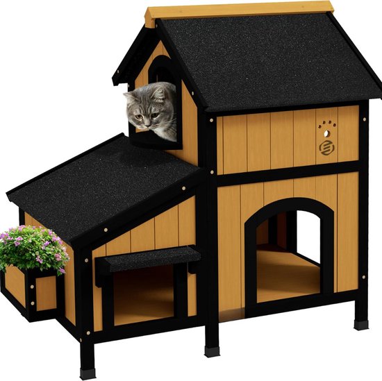 Equivera Kattenhuis voor Buiten - Kattenhuis voor Buiten - Kattenhuis ...