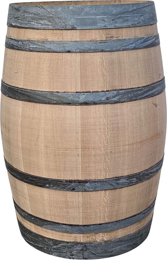 DD Regenton Hout - Watervat - Houten Regenton - 225L - 60kg - Eiken | bol