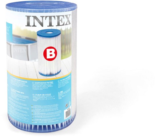 Intex 29005 Filter Cartridge Type B Filter voor Zwembad | bol