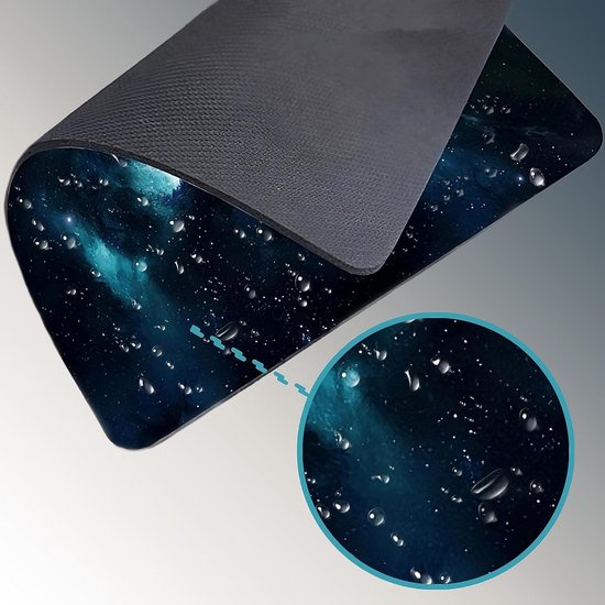 Grote Gaming Mouse Pad 250 x 200 mm Antislip Bureau Mat Verbeterde ...