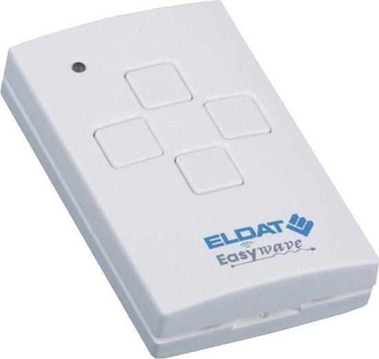 Eldat (Altron) RT30 EasyWave 4-kanaals mini handzender - wit | bol