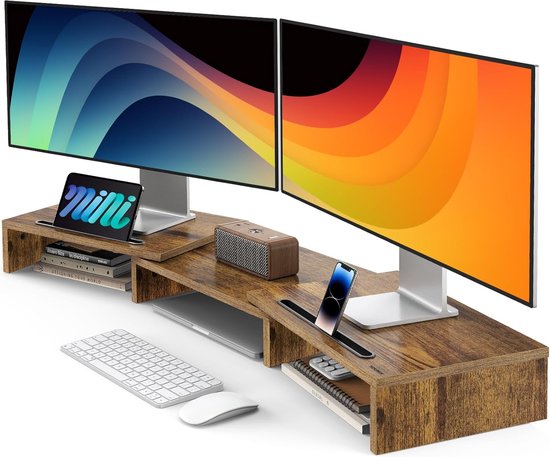 Sounix Monitor standaard - Monitorstandaard - Monitor Verhoger - 1 of 2 ...