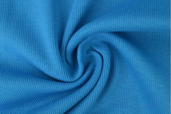 10 meter rib boordstof - Petrol - 60cm breed | bol