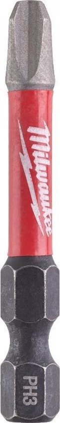 Milwaukee Shockwave Impact Duty™ schroefbits Shockwave PH3 x 50 mm - 1 ...