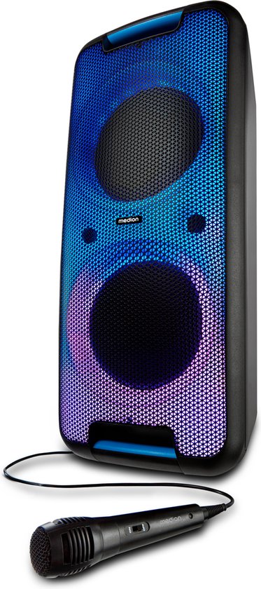 Medion Party Speaker (P61080) - Enceinte Bluetooth sans fil - Party Box ...