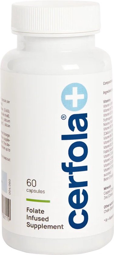 Cerfola - Folate - Supplement - 60 Capsules | bol