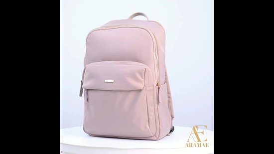 Aramae® - Rugzak Dames - Laptoptas 15.6 Inch - Rugtas Dames - Rugzak Meisje - Roze... | bol