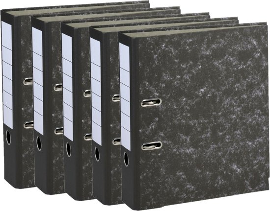 Topwrite Ringband map/ordner - 5x - Home Office - 2 gaats A4 - zwart ...
