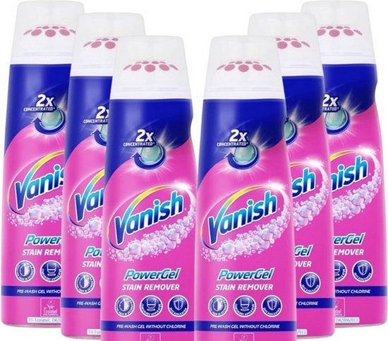 Vanish Gold Oxi Action PowerGel - 6 x 200ml | bol
