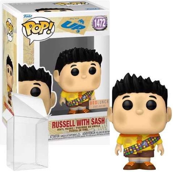 Funko Pop! Disney: Up - Russell with Sash #1472 Boxlunch Exclusive ...
