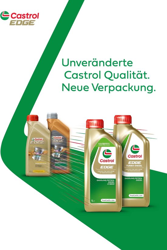 Castrol Edge Titanium 0W-20 V 1L - motorolie voor Volvo personenwagens ...