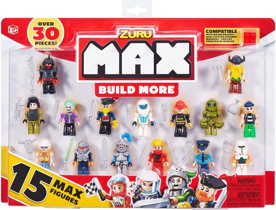MAX Build More: Mini Figure Set (15 Figures) | bol