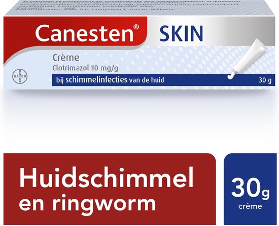 Canesten Skin Crème 30g | Behandeling tegen Huidschimmel en Ringworm ...