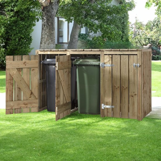 Containerombouw Andre - Kliko Ombouw Driedubbel - Containerberging ...