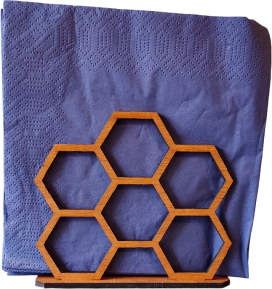 Djemzy Servettenhouder Napkin Holder Servethouder Hexagoon