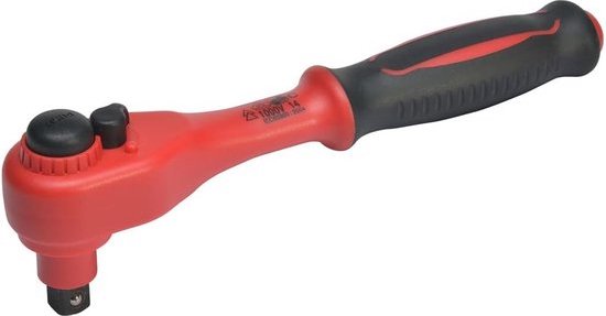 SW-Stahl 05922L VDE-omschakelratel 3/8 inch I geïsoleerde ratel tot ...