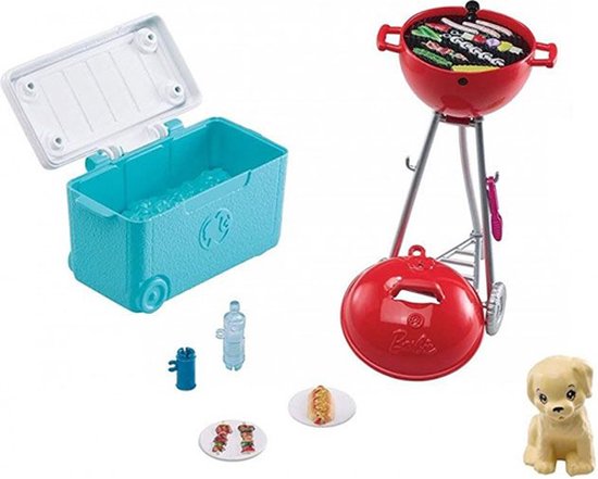 Barbecue Hondje Mattel Barbie Speelset | bol