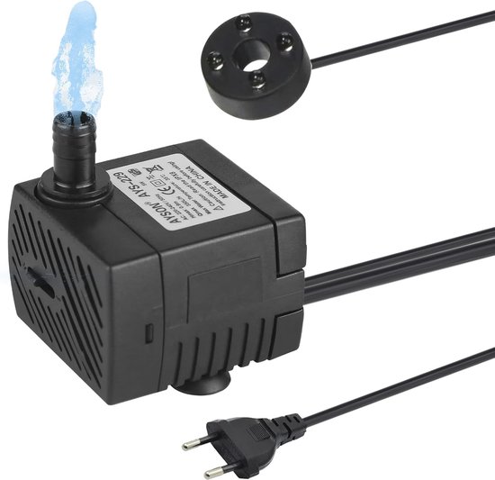 Fluisterstille Mini Waterpomp voor Aquaria en Tuinen - Ultra Stille ...