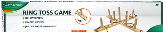 Alert Vang en werpspel Ring werpen 6 stuks | bol