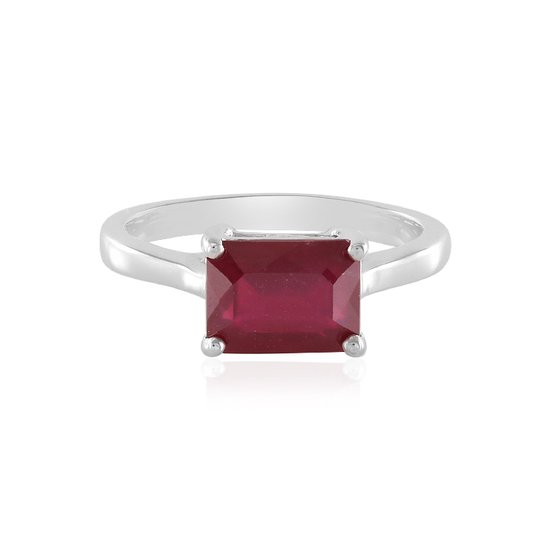 Cavill Berlin - Zilveren Ring - Madagaskar Robijn - 925 Sterling Zilver ...