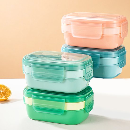 TOOBS | Broodtrommel of lunch box | 3 lagen | Perfect voor kinderen of ...