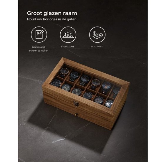 Horlogebox - Opbergdoos - Horlogekussen - Elegant Design | bol