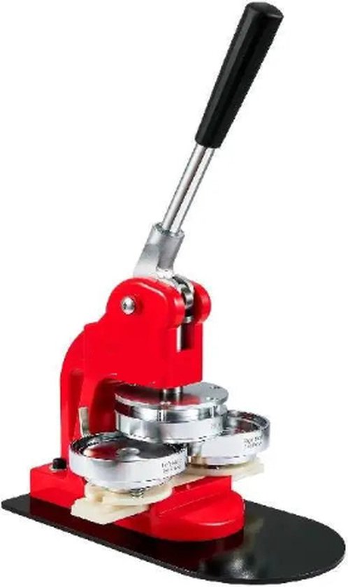 Button Making Machine - with Button Parts - Ergonomic Bow Handle - DIY Button Maker -... | bol