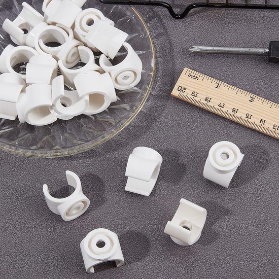 1-inch U-haak PEX-houder - tv-lade vervangende clips - PVC ...