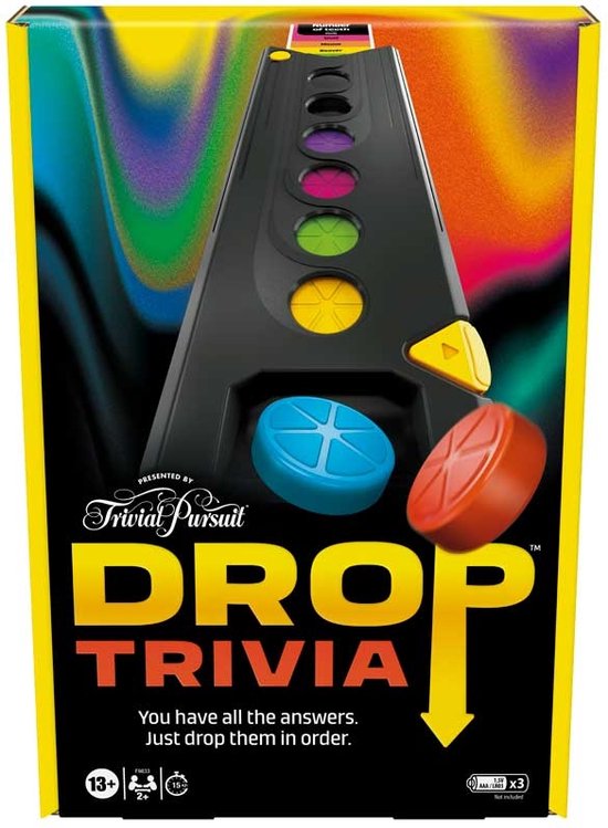 Hasbro DROP TRIVIA - Het originele trivia spel | Games | bol