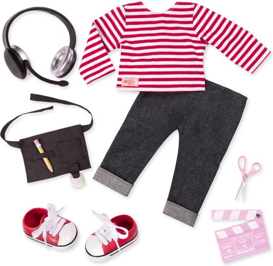 Our Generation Kleding - Deluxe outfit Behind the Scenes voor poppen | bol