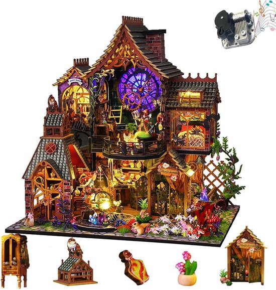 Premium Miniatuur XXL bouwpakket (magische geest)- DIY Magisch ...