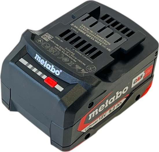 Metabo Li-Power Akkupack 18 V - 5,2 Ah AIR COOLED 625028000 ...