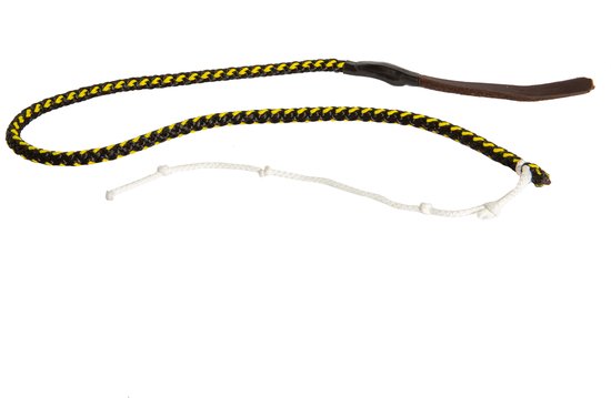 Zweep Leer- Knalzweep - Leren zweep in combinatie met een schlagstok ...