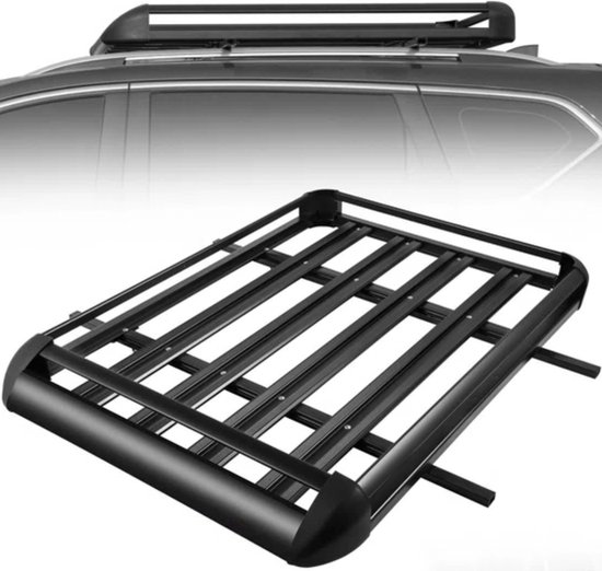 Universele Dakrek - Aluminium - Zwart - Aerodynamisch - Gemakkelijk te ...
