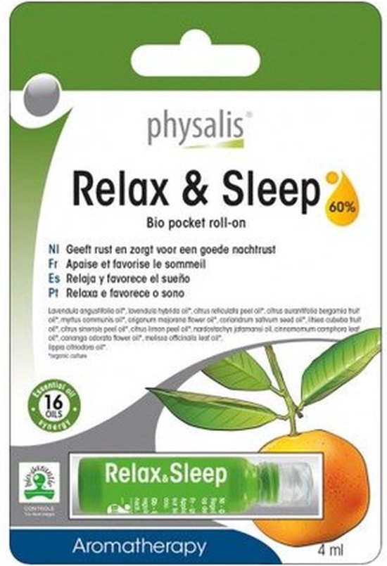 Physalis - Relax & Sleep - Pocket roll- on 4ml | bol