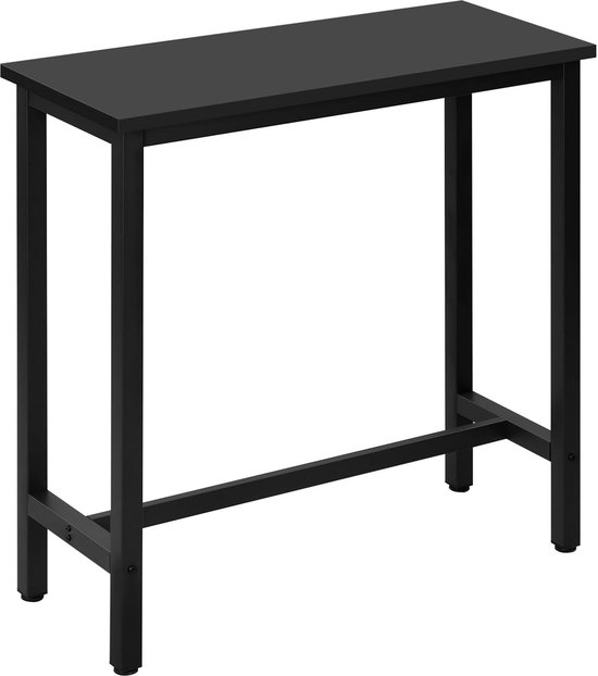 Rechthoekige Bartafel Hoge Metalen Houten Bartafel 100 x 40 x 100 cm | bol