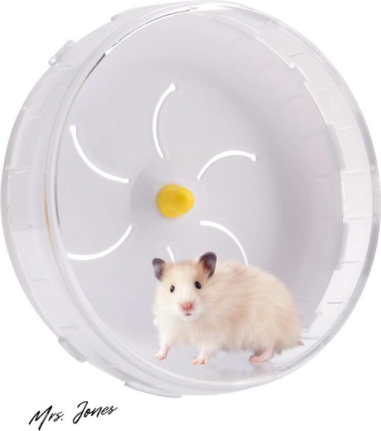 Mrs. Jones Hamster loopwiel 8. 3 inch stille spinner wiel voor kleine huisdieren -... | bol