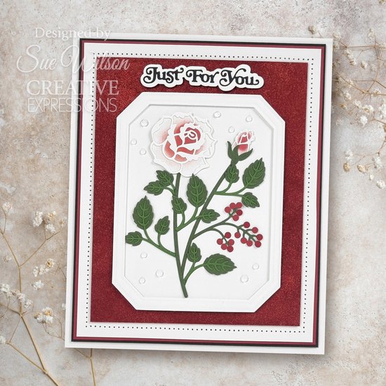 Creative Expressions • Layered Flowers Collection Craft Die Garden Rose ...