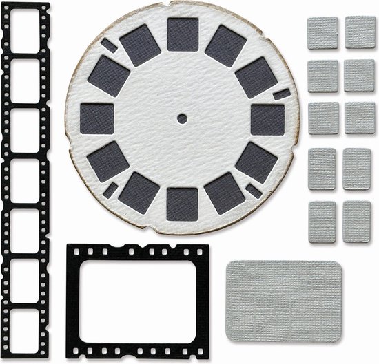 Sizzix • Tim Holtz Thinlits Die Set Vault Picture Show 15pcs | bol