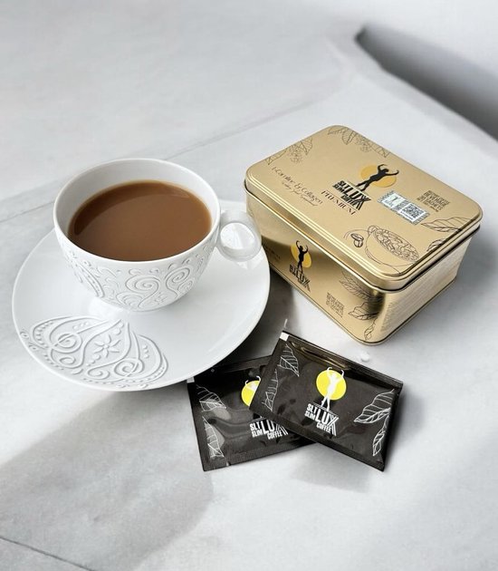 SLT SLIM LUX KOFFIE Oplos Coffee L-Carnitine & Collageen 30 stuks forx5 ...