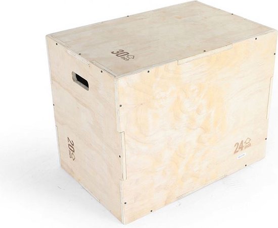 Plyo box - Fitness box - Crossfit - 3-in-1 - Extra stevig - 20/24/30 ...