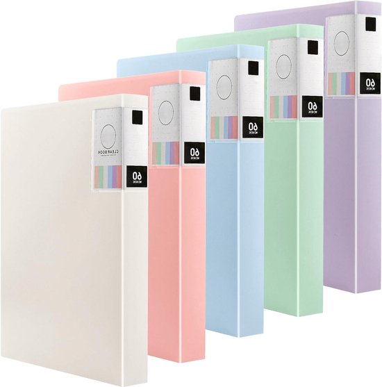 A4 Display Book Folder 60 vakken - Doorzichtige plastic hoezen - A4 ...