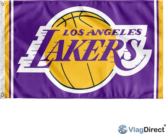 VlagDirect - Los Angeles Lakers vlag - Los Angeles Lakers basketbalteam ...